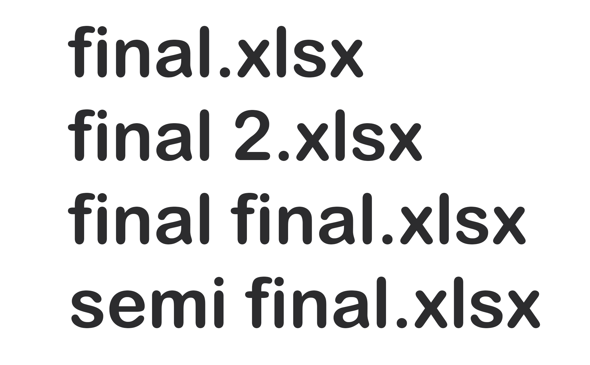 Sử dụng từ gì thay thế Final Final