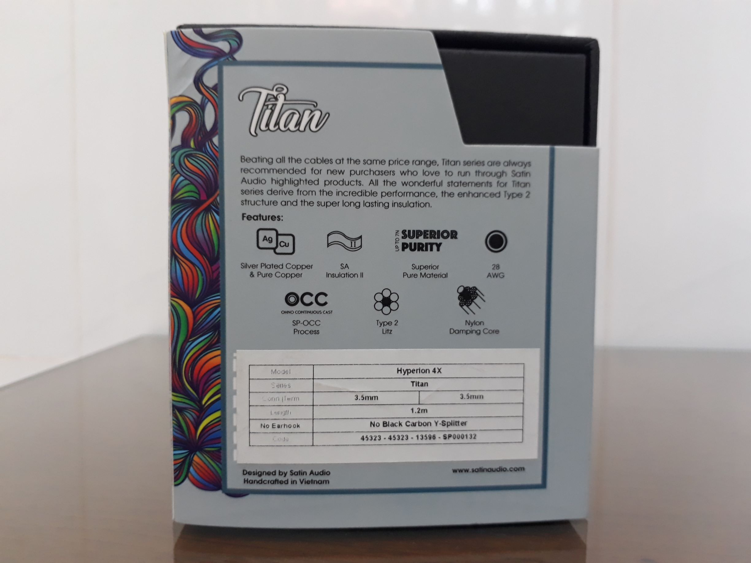 Trên tay dây dẩn Hyperion của Satin Audio | Viết bởi bo huynh