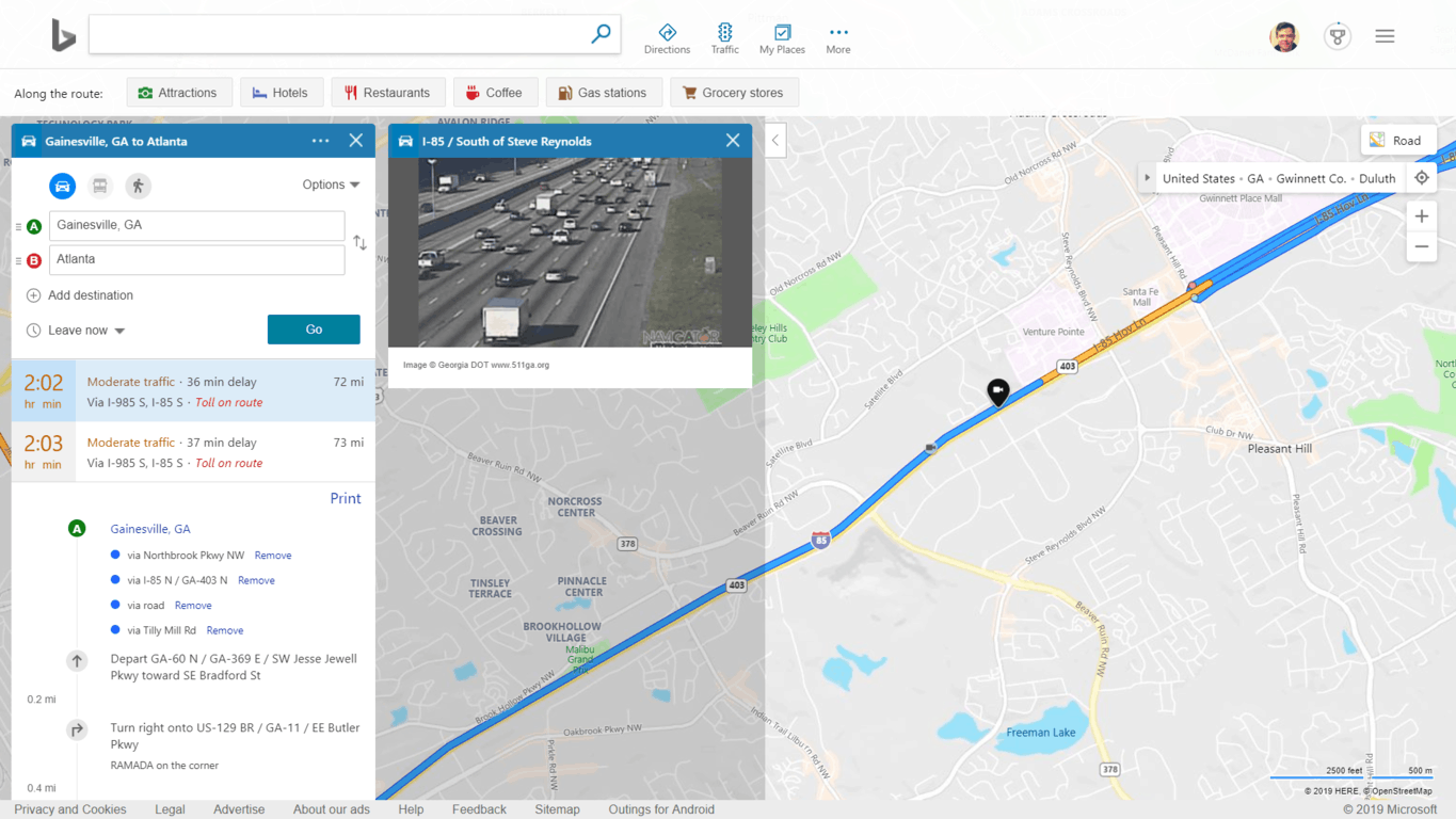 Microsoft bắt đầu chuyển sang dùng dữ liệu bản đồ của TomTom cho Bing Maps