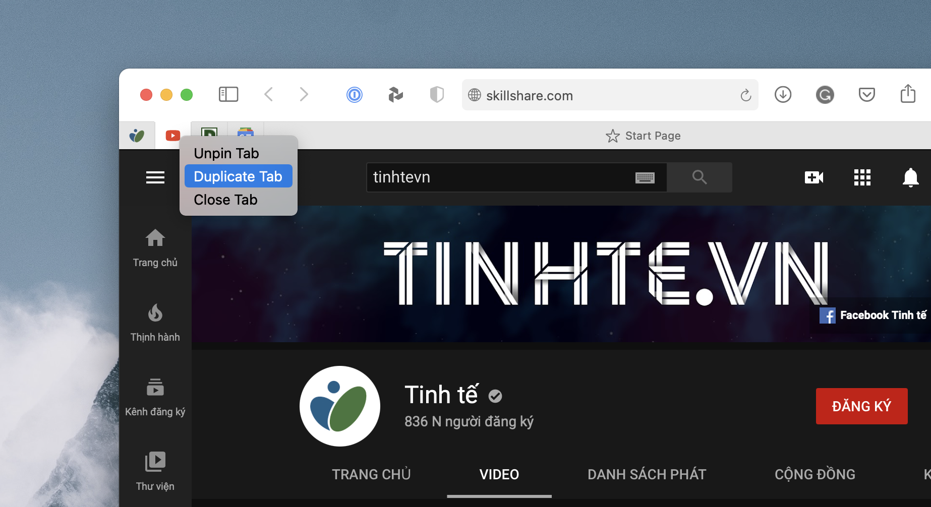 Tính năng Pin Tab trên Safari ngon hơn trên Chrome? | Viết bởi Trưởng Anh