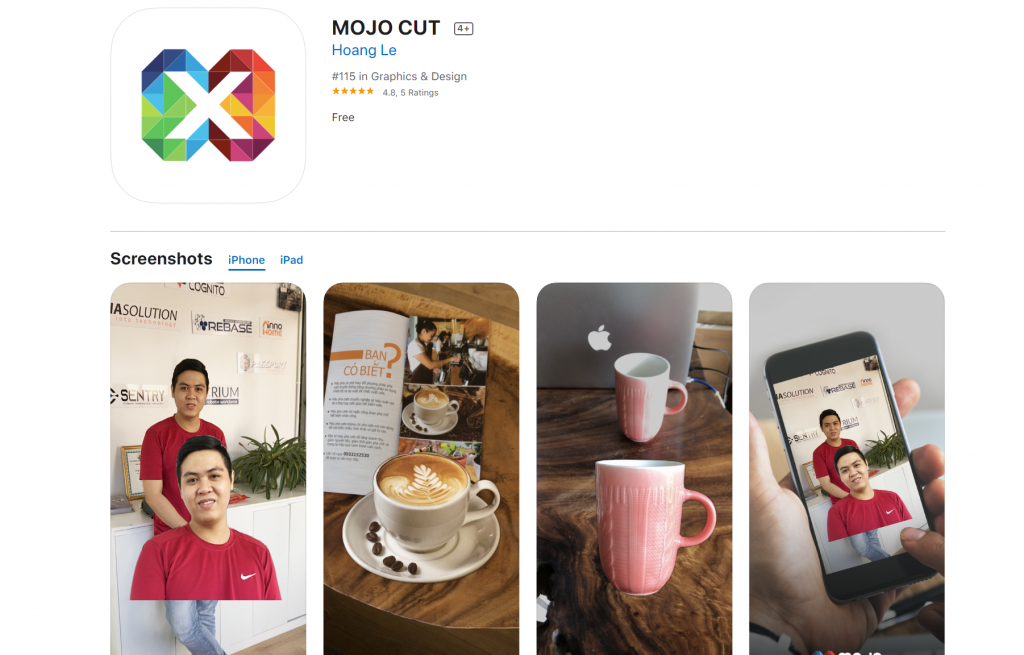 MOJO CUT- ứng dụng tách nền cực kì tiện lợi do người Việt phát triển ...
