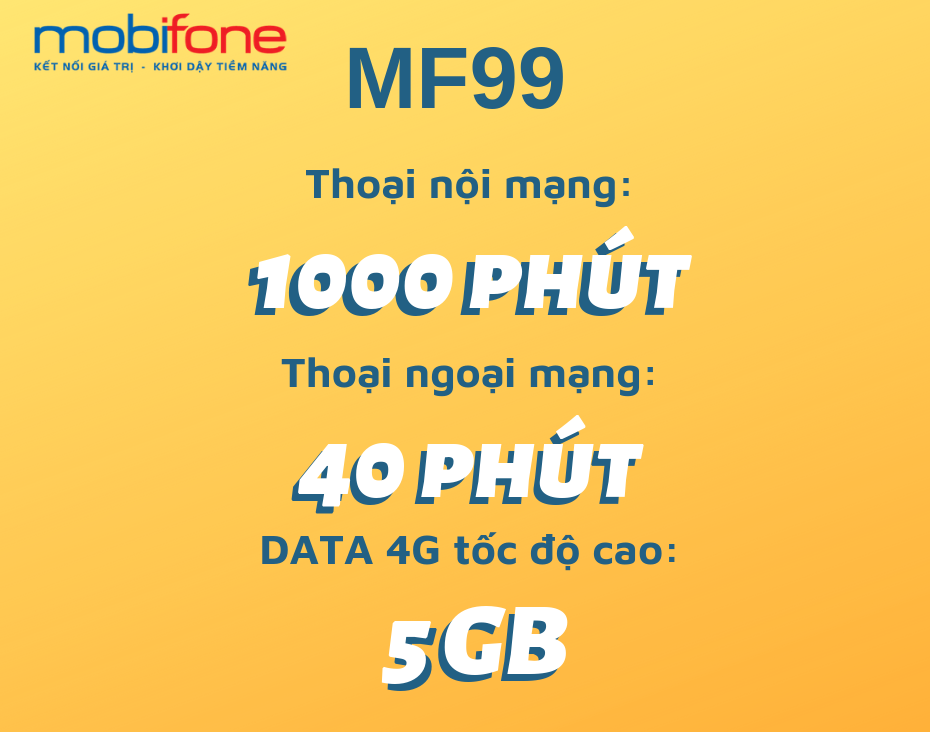 Cách đăng ký gói MF99 MobiFone combo 3 trong 1 | Viết bởi PhanMạnh Hiếu
