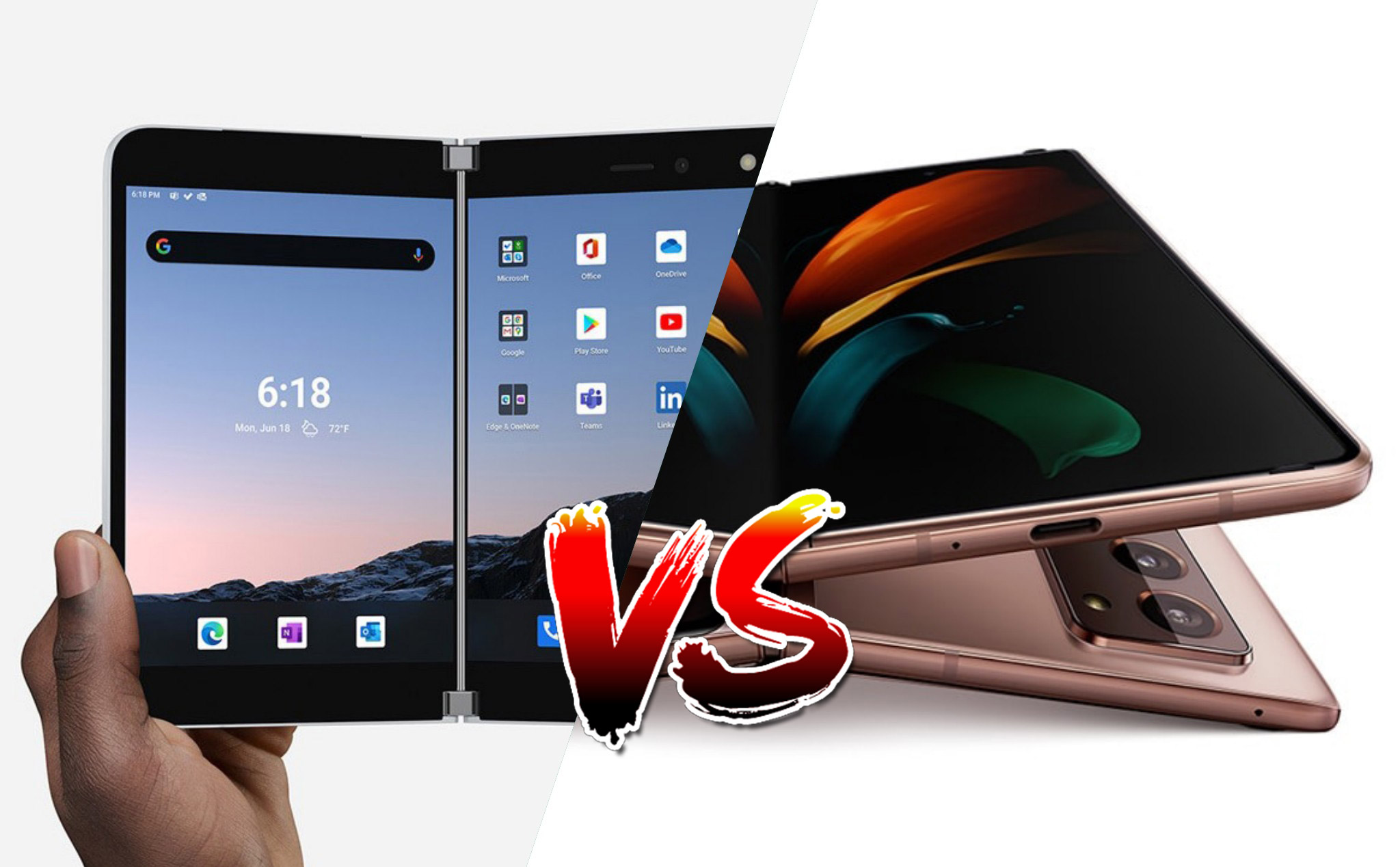 Surface Duo vs. Galaxy Z Fold 2 5G: so sánh hai con điện thoại gập hot ...