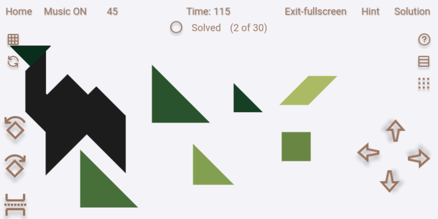 Chơi xếp hình Tangram cổ điển ngay trên trình duyệt | Viết bởi datvimaru50