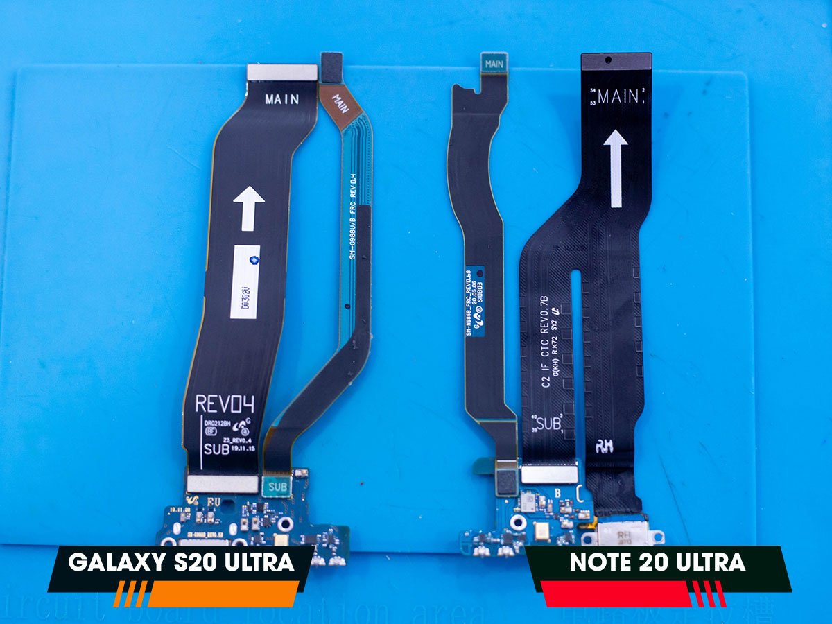[QC] Khám phá nội thất bên trong Samsung Note 20 Ultra và S20 Ultra có ...