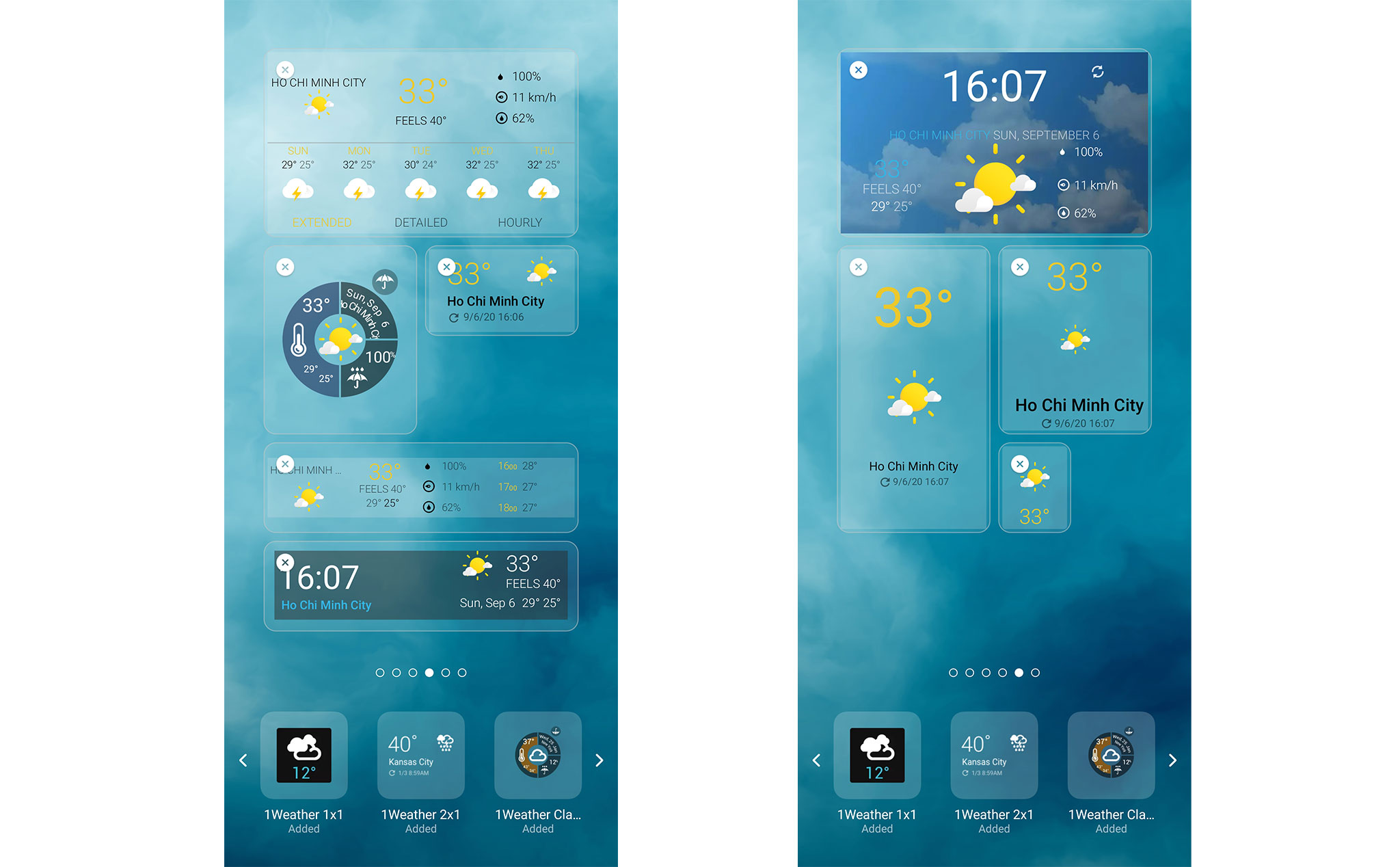 Những widgets cần thiết cho màn hình chính điện thoại Android