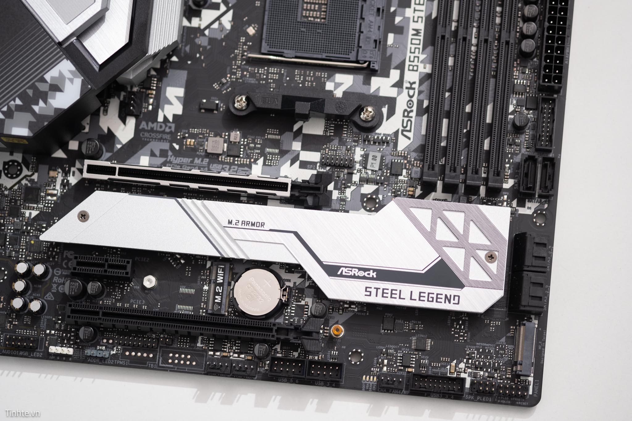 Trên tay ASRock B550M Steel Legend - thiết kế đẹp, đầy đủ tính năng ...