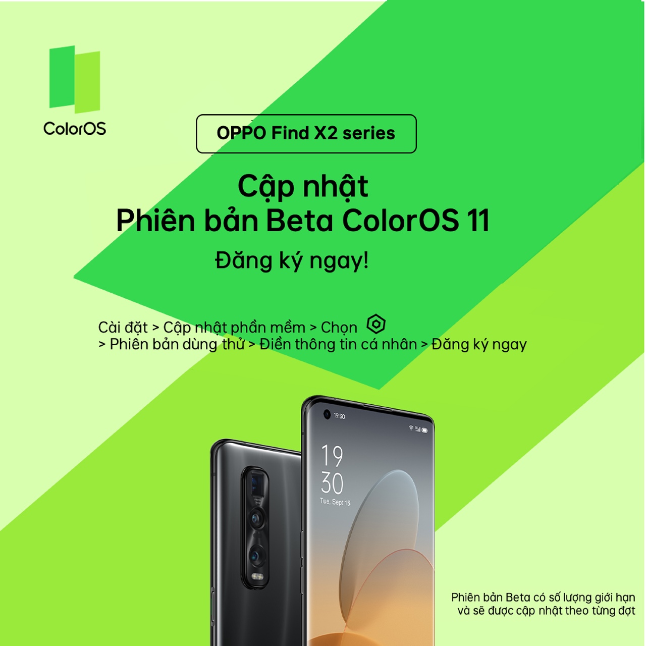Oppo cho cập nhật ColorOS 11 Beta với Find X2 Series | Viết bởi bucom2486
