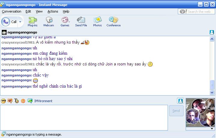 Yahoo Messenger thần thánh | Viết bởi crazysexycool1981
