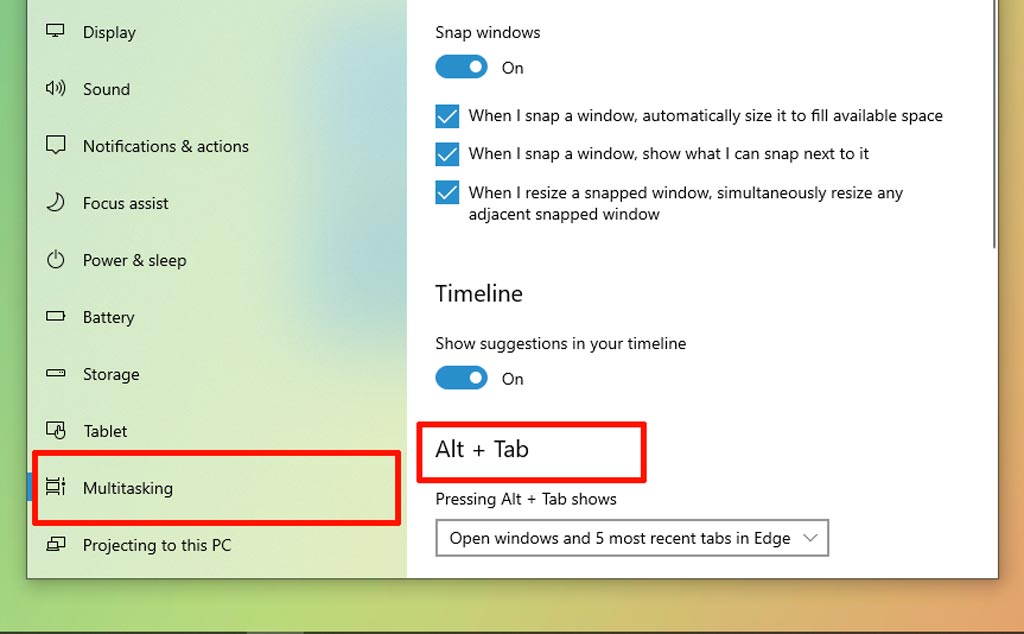 Cách bỏ các tab của Edge ra khỏi Task switcher Alt + Tab trên Windows 10 | Viết bởi vn_ninja