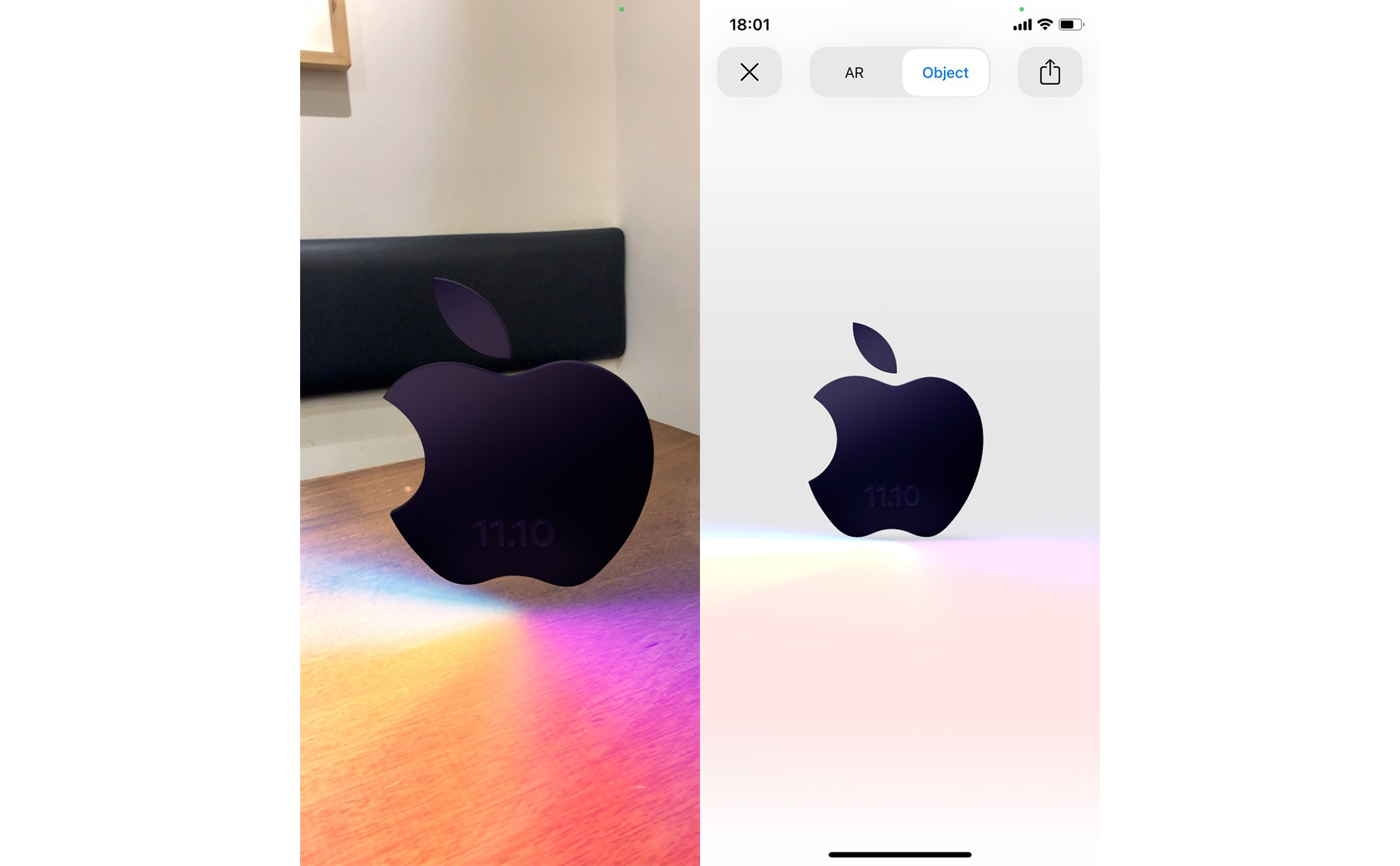 Cách xem hiệu ứng AR mà Apple ẩn sau logo sự kiện Apple ngày 10/11 sắp tới