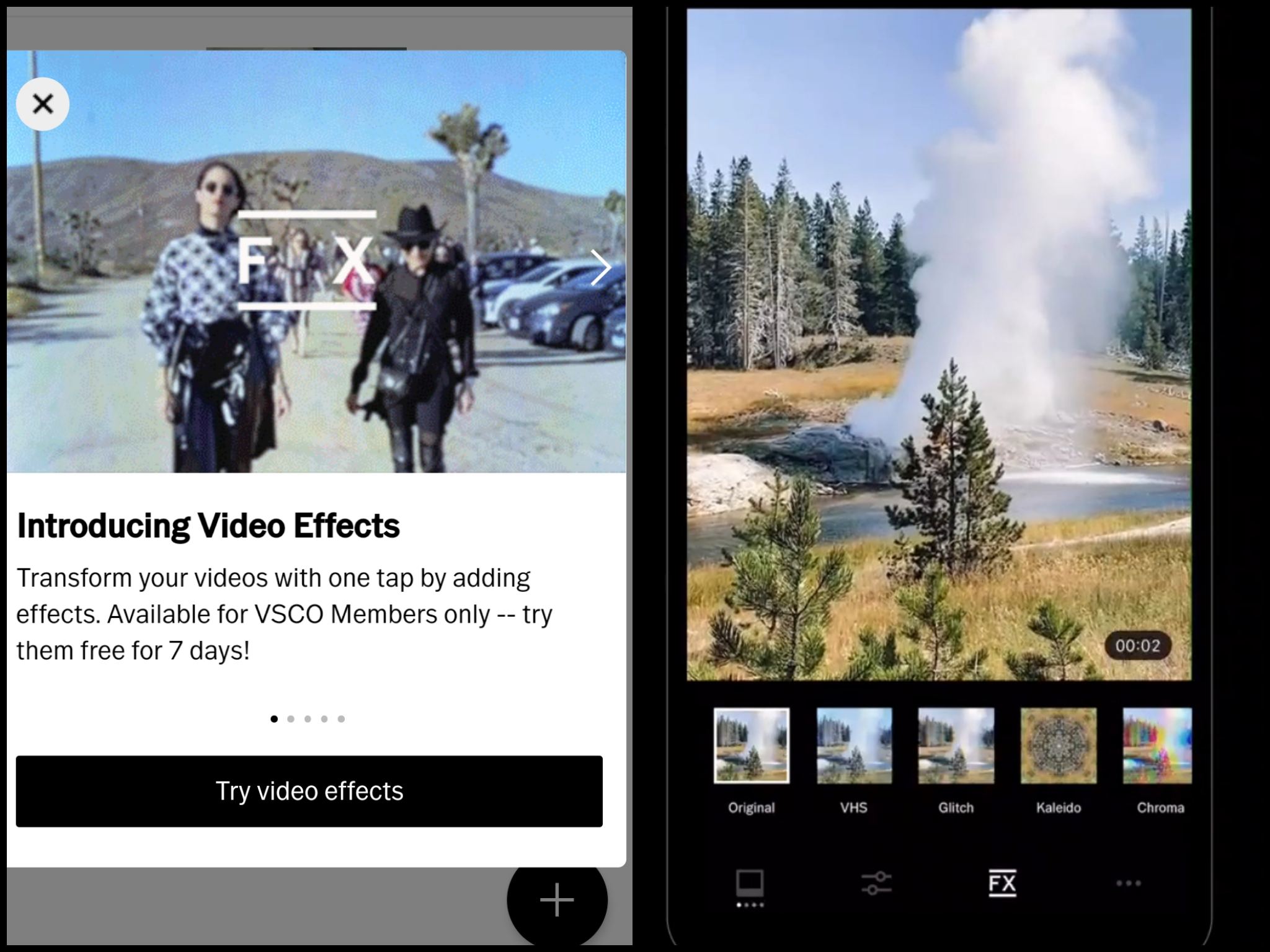 Cập nhật chỉnh sửa video mới trên VSCO | Viết bởi Chill With Dan