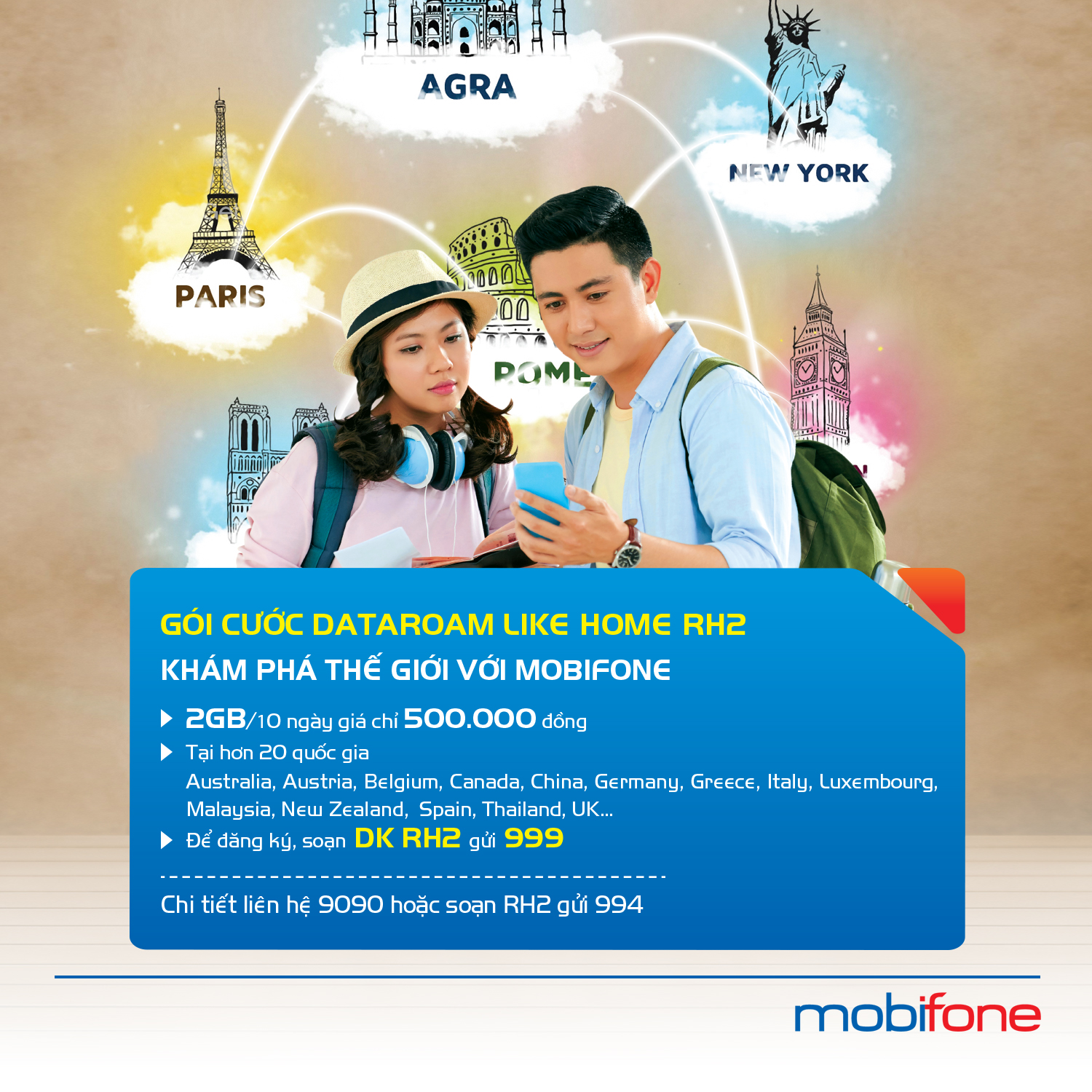 Gói roaming giá rẻ của MobiFone | Viết bởi Yatogami Kuroh