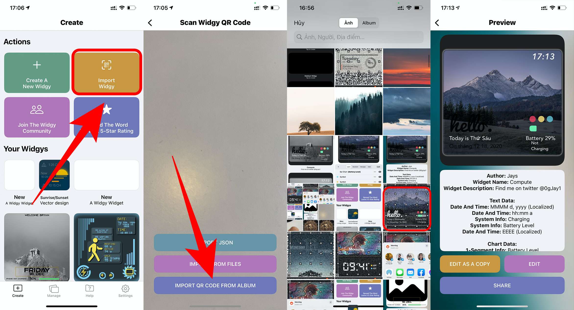 Tạo nhiều widget iPhone độc đáo, đẹp mắt với ứng dụng Widgy